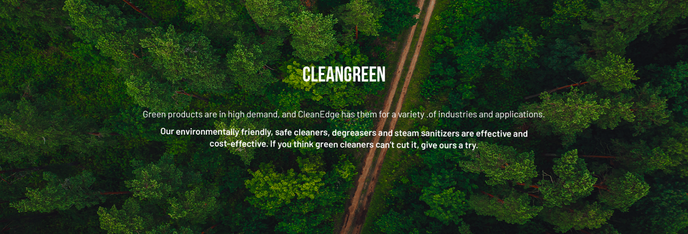 Home | CleanEDGE